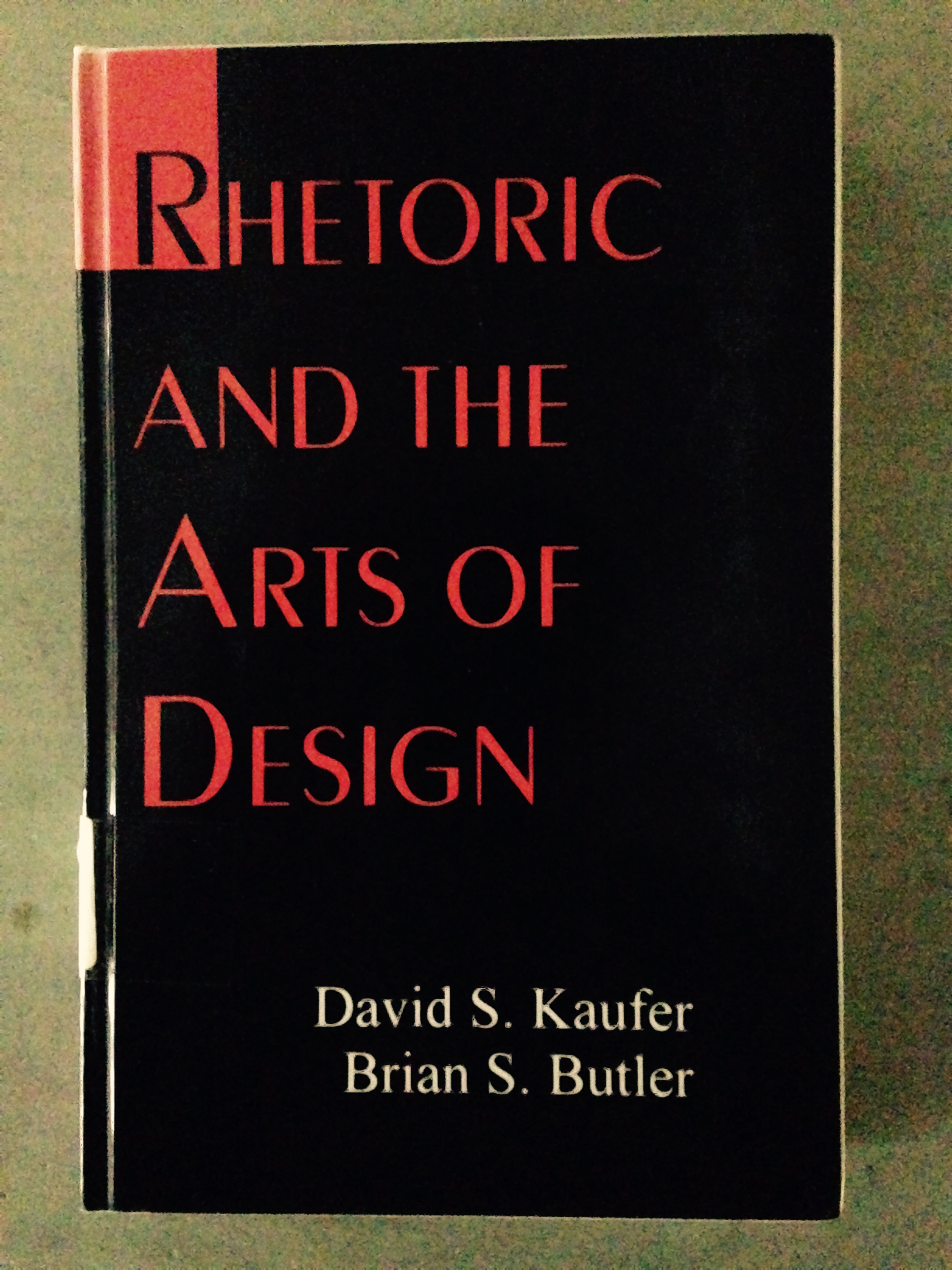 Rhetoric = Design? | pilcrowed